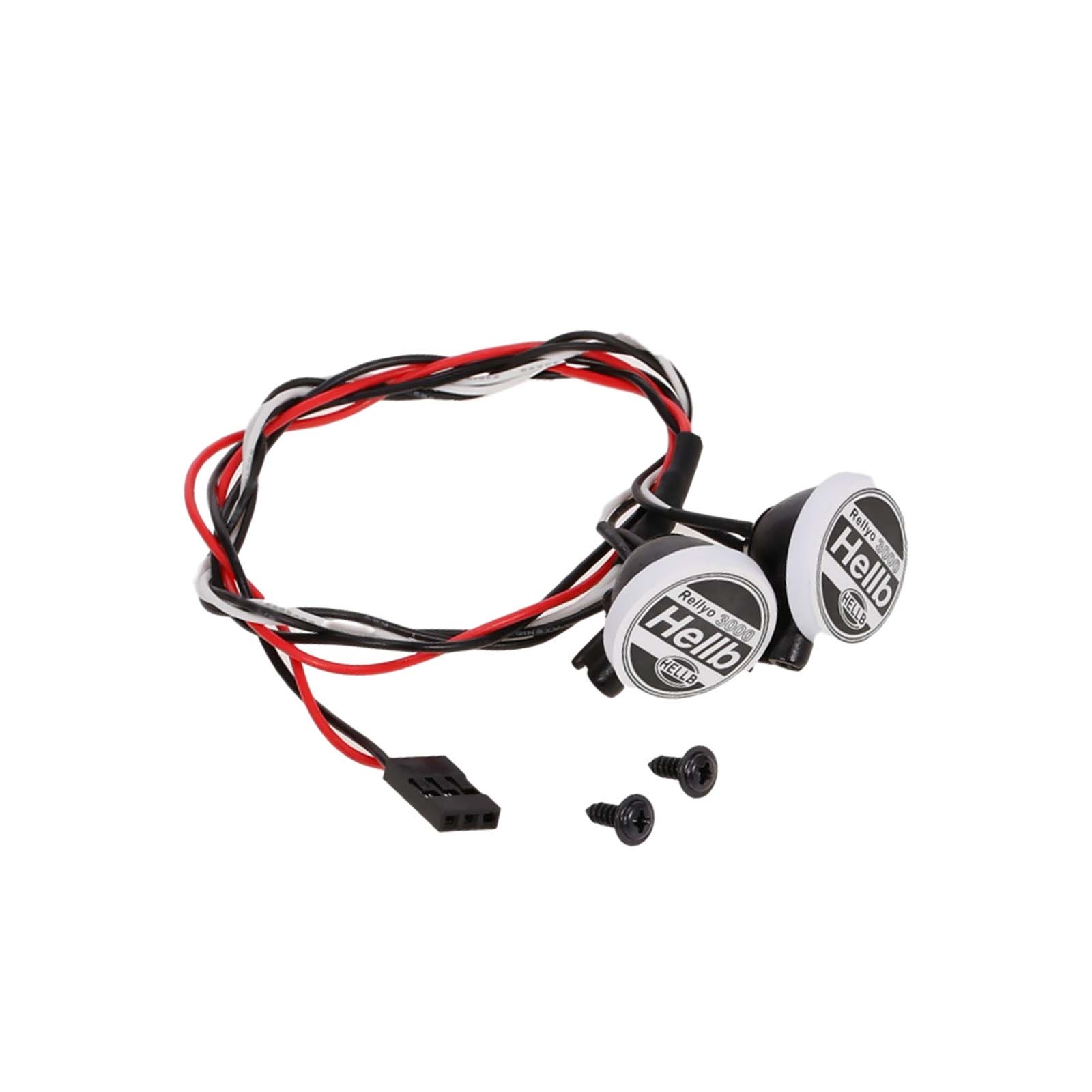 2pcs RC Car Light Kit with Lampshade White Lights 5.5-11V RC Decoration ...