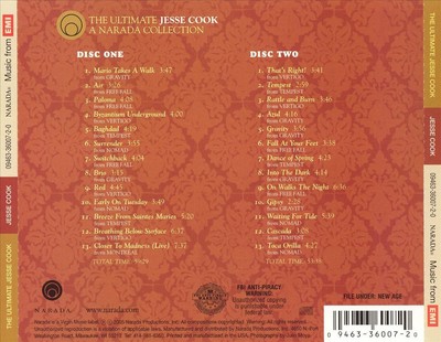 JESSE COOK - THE ULTIMATE JESSE COOK NEW CD 94633600720 | eBay