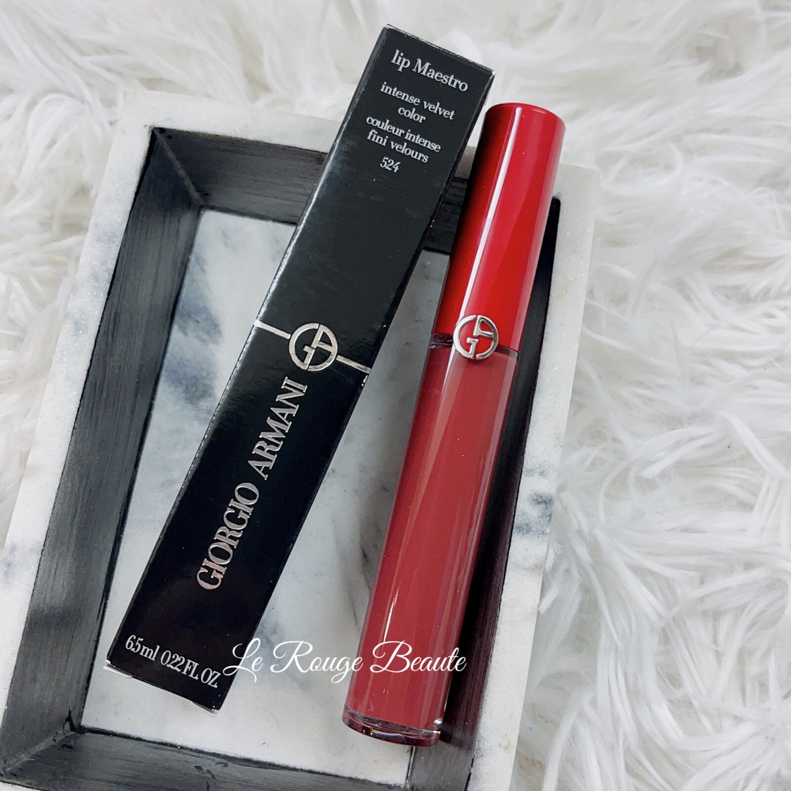 Giorgio Armani Lip Maestro Intense Velvet Color Liquid Lipstick - 524 ...