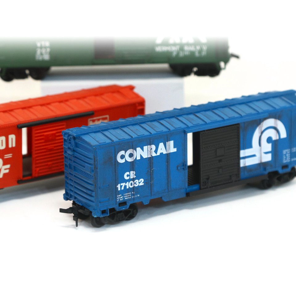 Ho Scale 40ft Box Cars Lot of 3 Vintage Rolling Stock 1:87 Model Trains ...