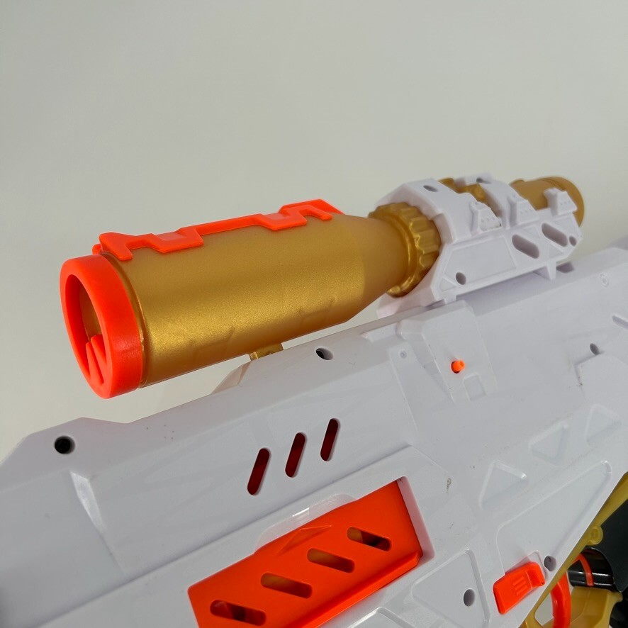 Nerf Ultra Pharaoh 35" White Blaster Gun & 10 Dart Clip- Tested ...