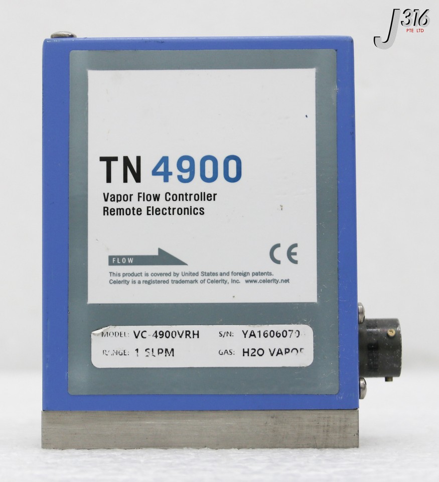 M83 CELERITY MFC, VAPOR FLOW CONTROLLER, TN 4900 SERIES VC-4900VRH | eBay