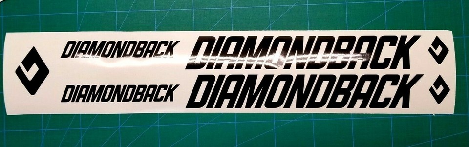 Custom Diamondback bike Frame Decal Set. Pick Your Color. USA Seller ...