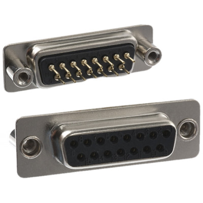180-M15-113R911 CONNECTOR D-SUB HD PLUG 15POS PNL MNT :ROHS | eBay
