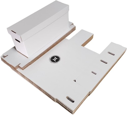 New Gemini Long Comic Book Storage Box With Handles Holds 250-300 ...