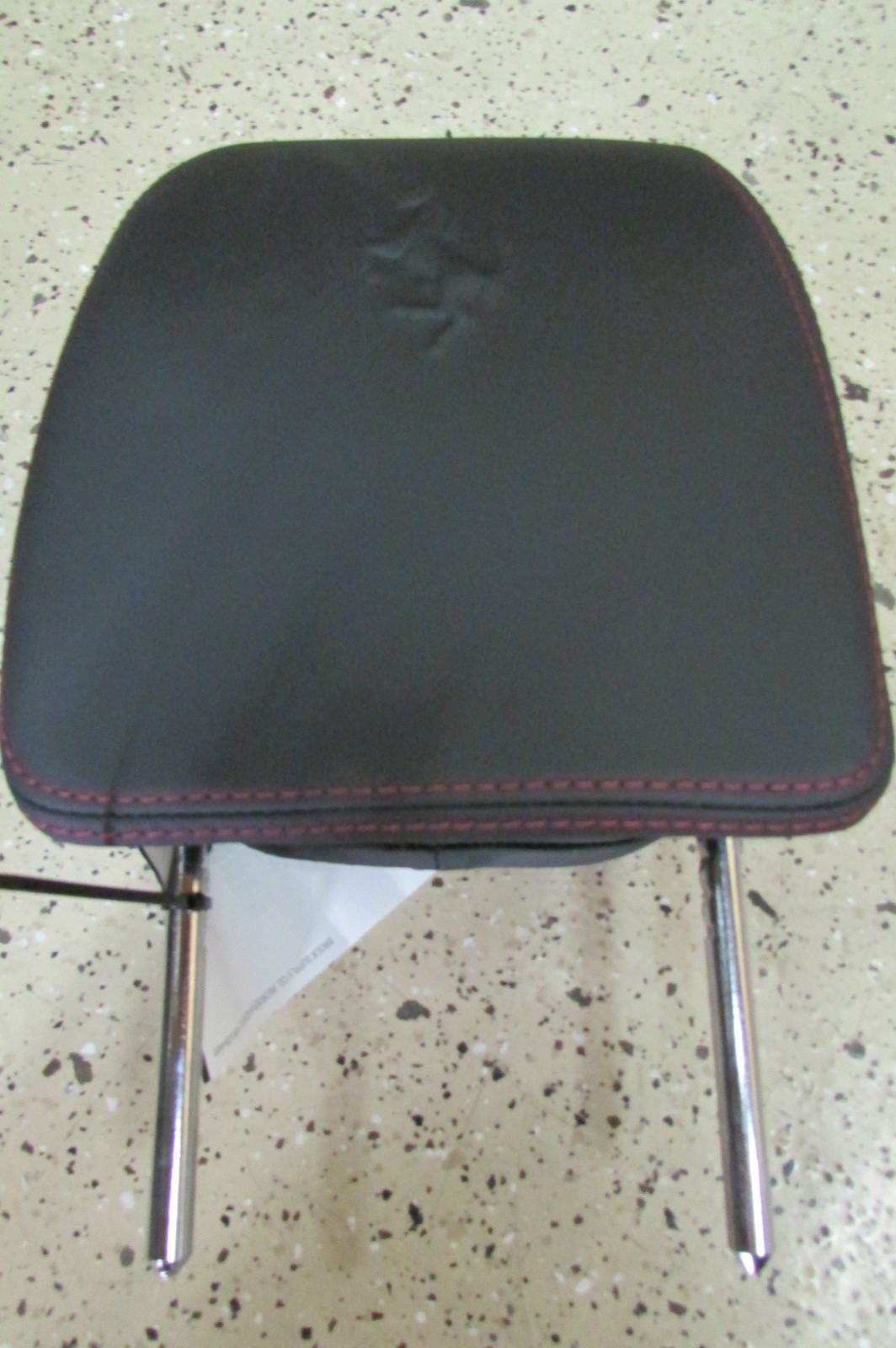 Ferrari F430, Headrest w/ Hook, Black /Red Stitching, Used P/N 69425900 ...