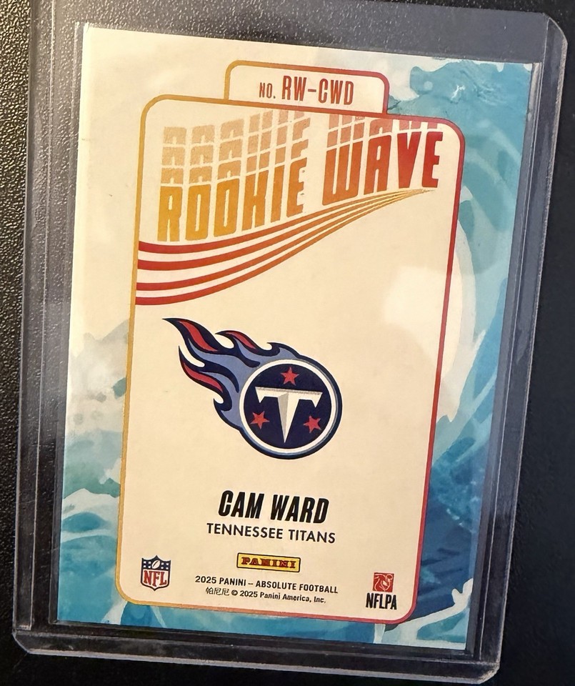 2025 Panini Absolute - Rookie Wave Cam Ward #RW-CWD (RC) | eBay