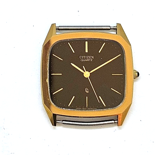 Vtg Citizen 7933-79879 Gold Tank Quartz Men's Watch JAPAN | eBay