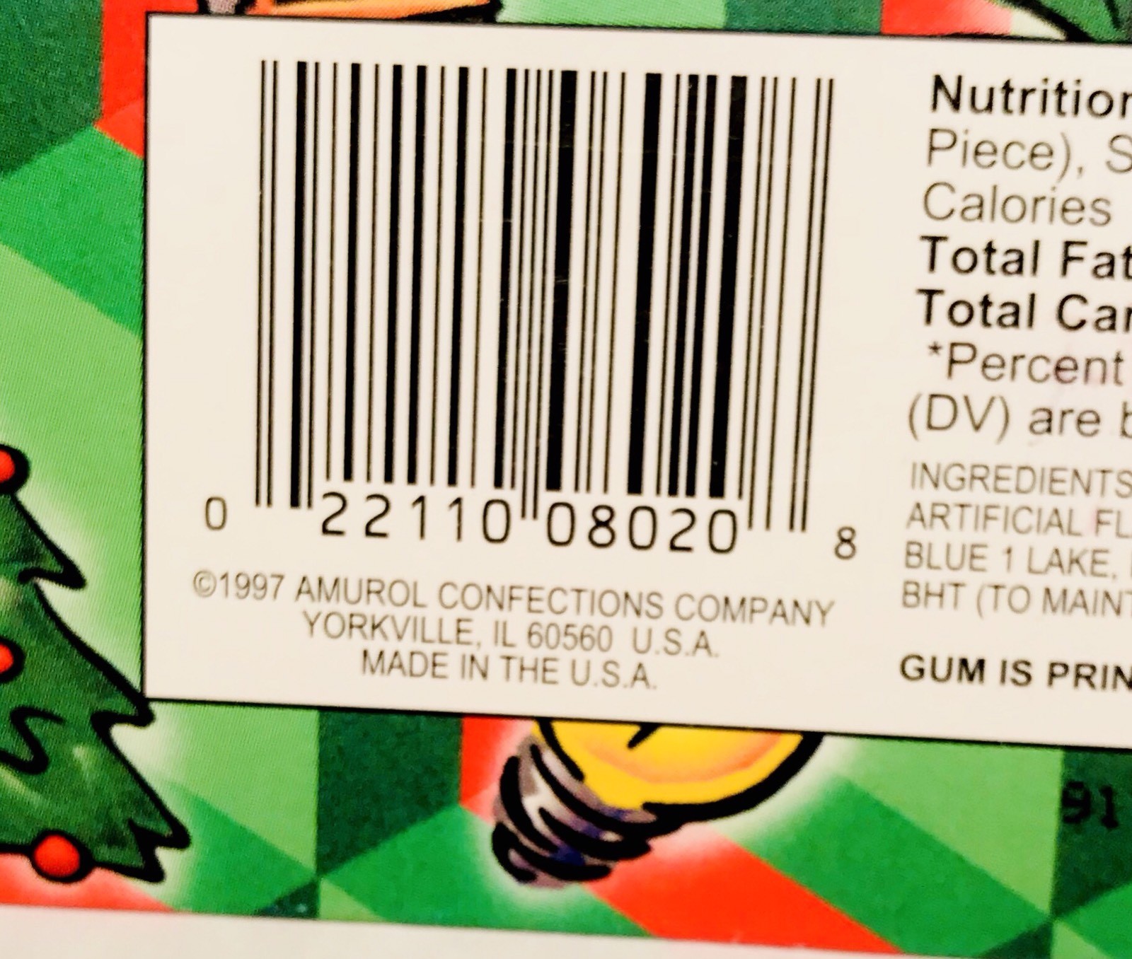 Vintage 1997 Amurol MONEY HOLDER Bubble Gum Fleer candy container ...