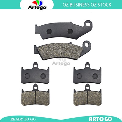 Motorcycle Front+Rear Brake Pads For Honda VFR 400 R3L/R3M NC30 1990 ...