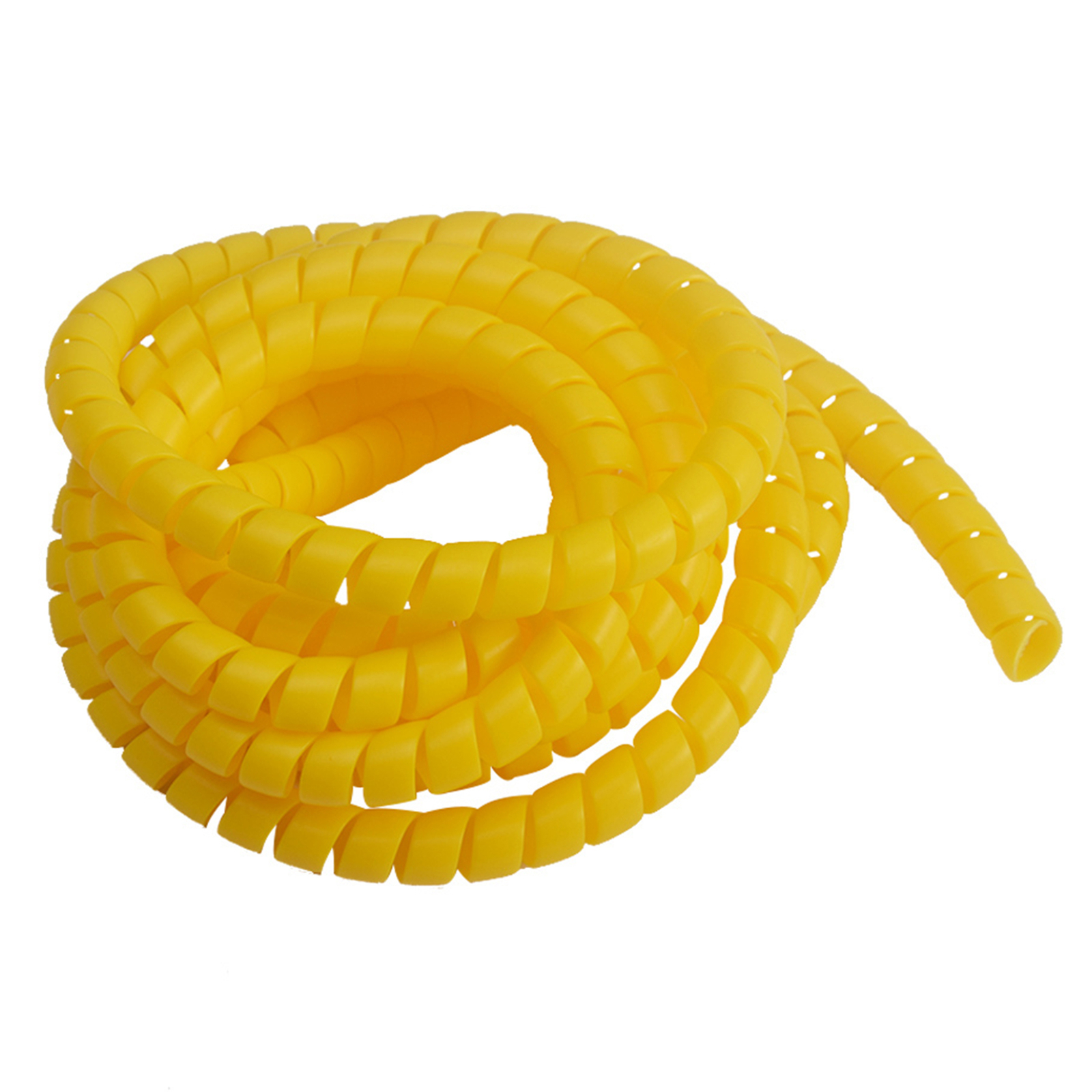 2M 8MM Durable Wire Spiral Wrap Sleeving Band Tube Cable Protector Eye ...