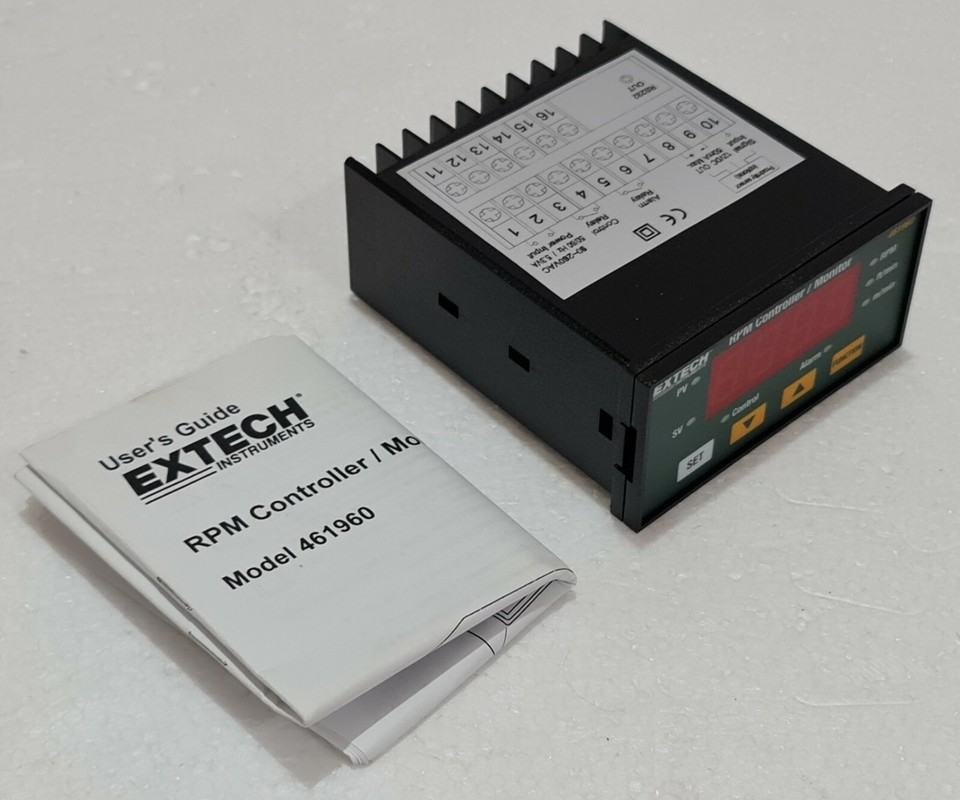 EXTECH 461960 RPM CONTROLLER/MONITOR | eBay