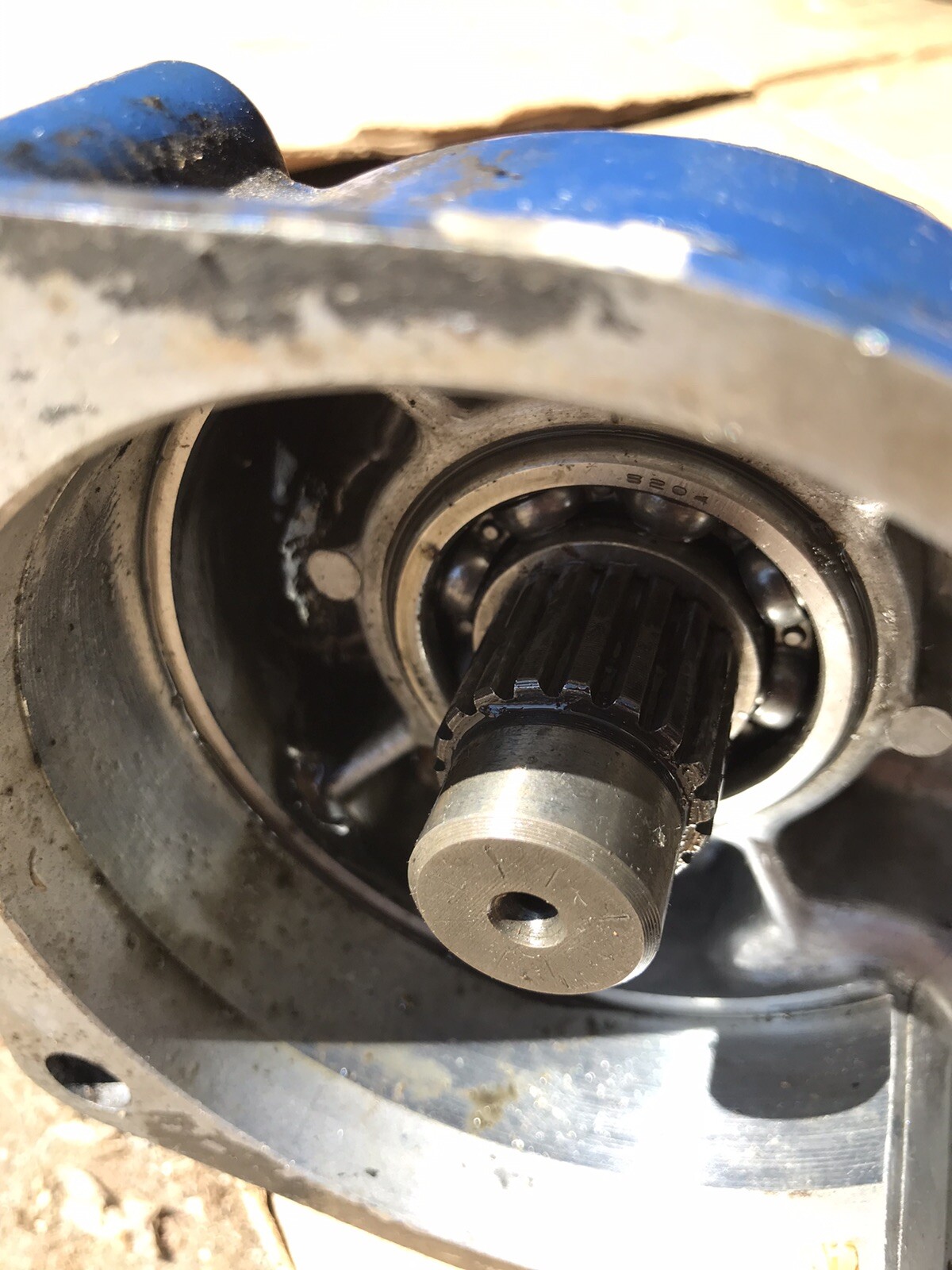 Mitsubishi Satoh Beaver Buck S373D S470D M372D 4x4 Transfer Case Shaft ...