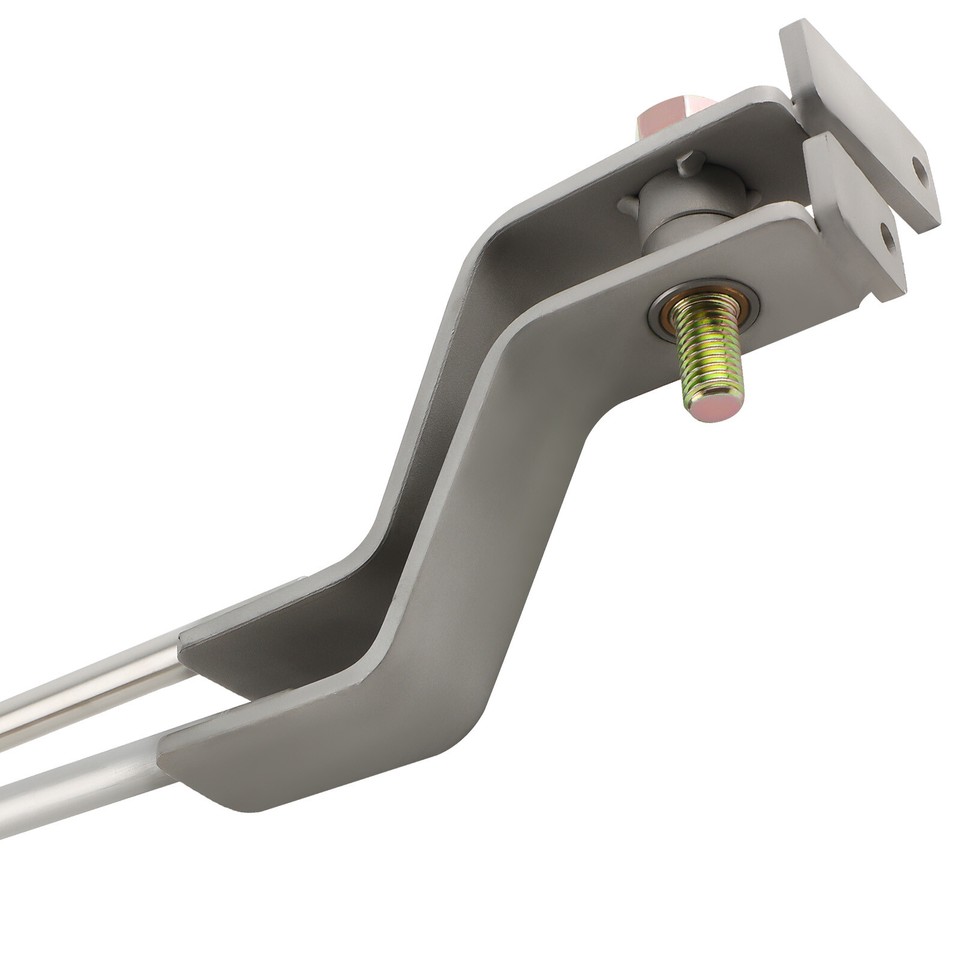 Stainless Twin-stick Shifter + Boot Kit for NP205 8-Bolt Transfer Case ...