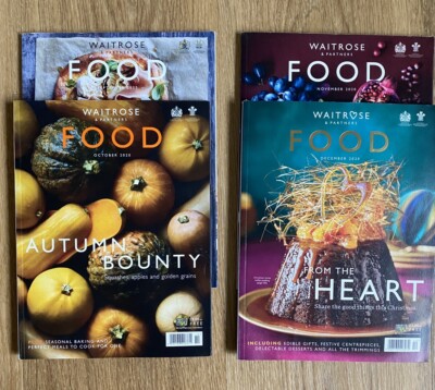 waitrose food magazine sept 4magazines 2020 - Dec 2020 | eBay UK