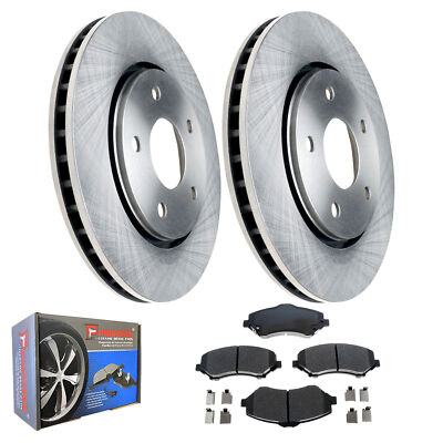 Stirling Front Rotor and Pads Kit For Dodge Grand Caravan 2010~2011 | eBay