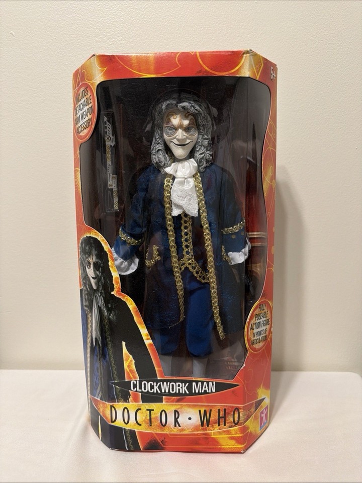 BBC Doctor Who Clockwork Man 12" Action Figure w/ detachable arm weapon ...