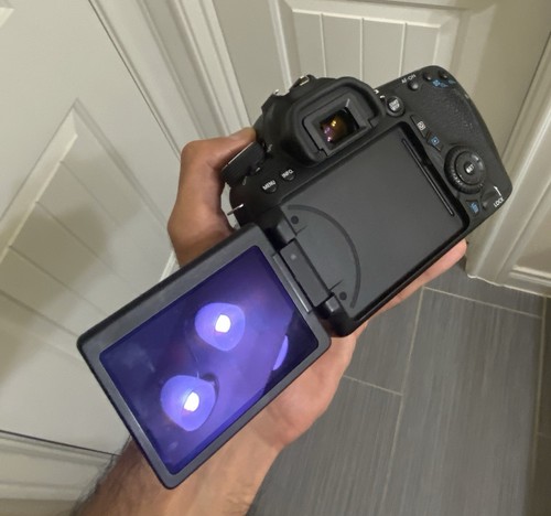 Canon EOS 70D 20.2MP DSLR Camera (Body Only) Black - Low Shutter Count ...