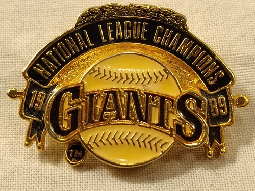 Vintage San Francisco Giants National League Champions 1989 Lapel Pin ...