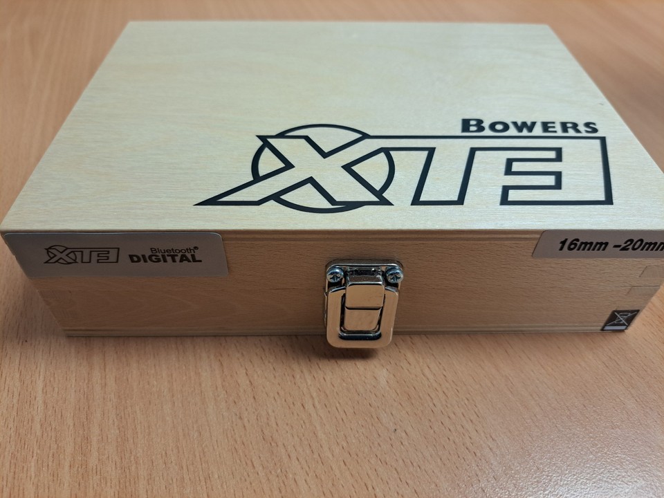 Bowers XTD16M-BT digital 3 Point Bore Mic Micrometer 16-20MM Brand new ...