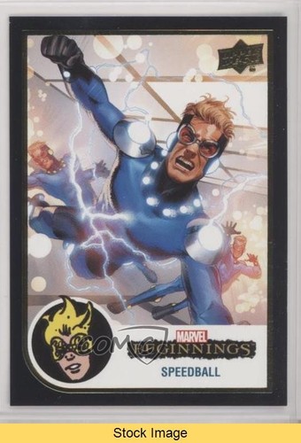 2022 Upper Deck Marvel Beginnings Vol 2 Series 1 Black Border Speedball ...