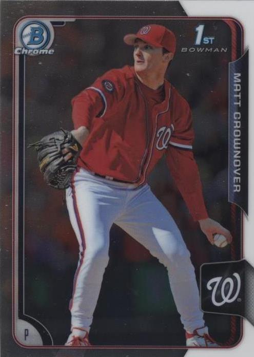 2015 Bowman Draft - Chrome Matt Crownover #183 (RC) for sale online | eBay