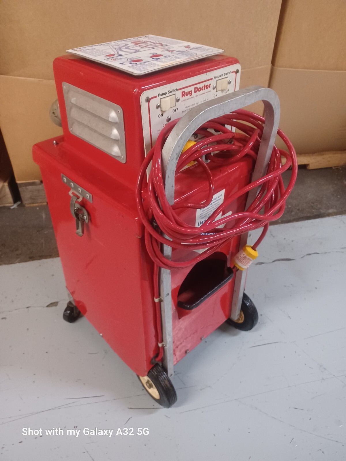 Buy 2 Rug Doctor carpet cleaning extractors with hoses & wands & FREE ...