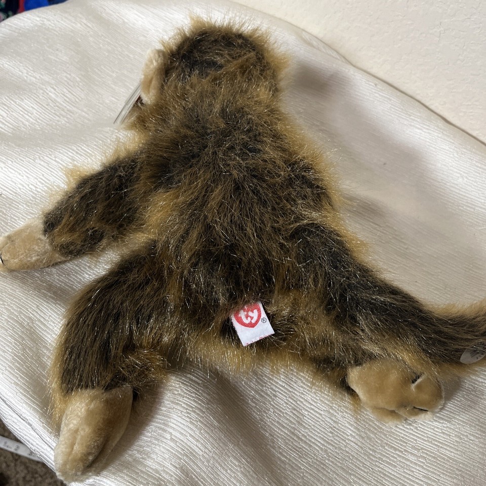 Vintage Ty Plush Cha Cha Baby Monkey Chimpanze Stuffed Animal Realistic ...
