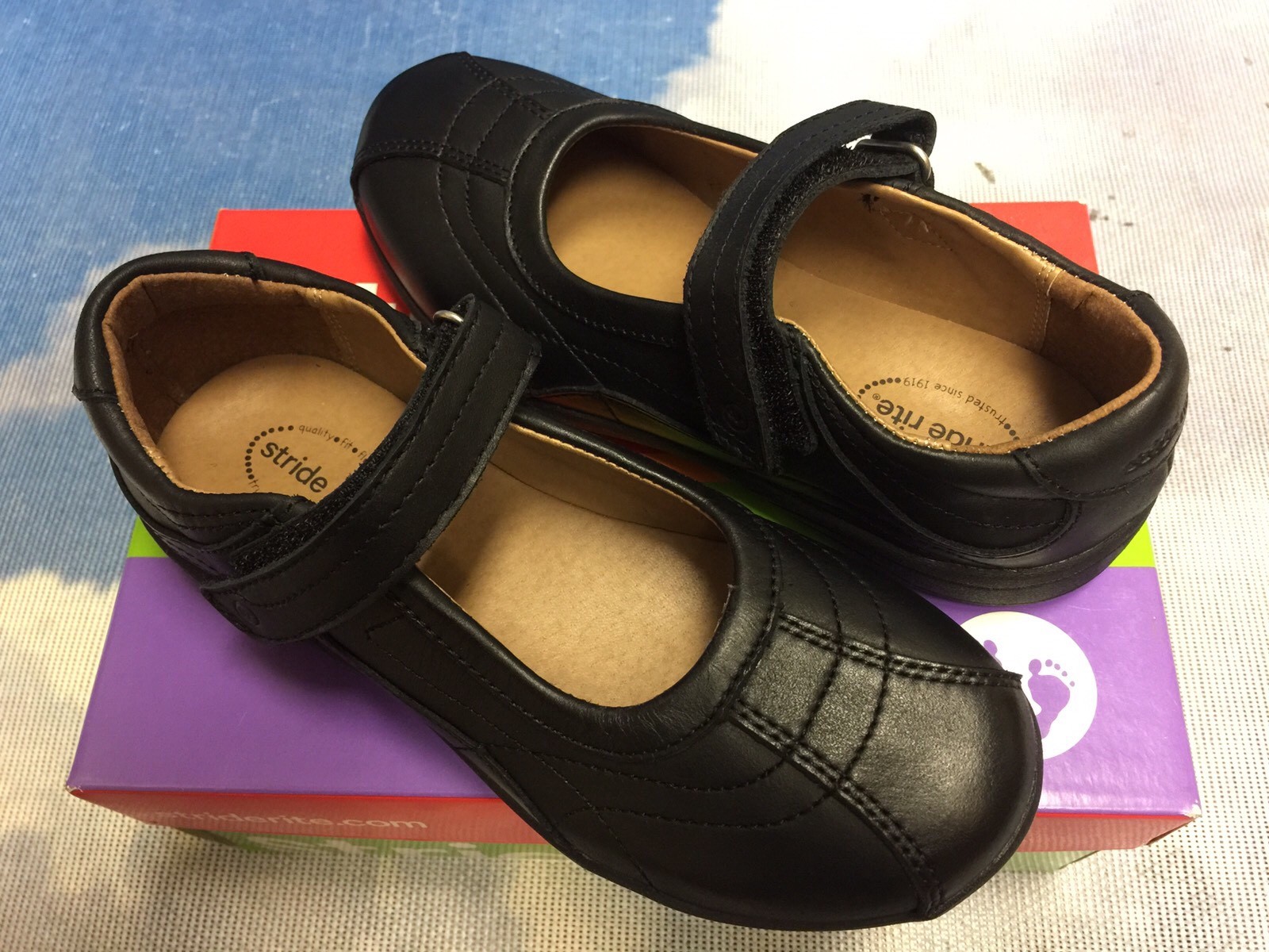 Stride Rite Claire Mary Janes School Uniform Kid Size 8.5 to Youth 5 ...
