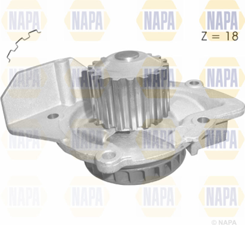 NAPA Water Pump Fits Ford Focus Kuga C-Max Mondeo Transit Connect ...