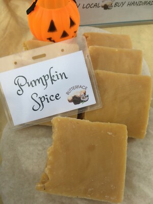 BUTTERFACE Bath and Body Soap Pumpkin Spice All Natural | eBay