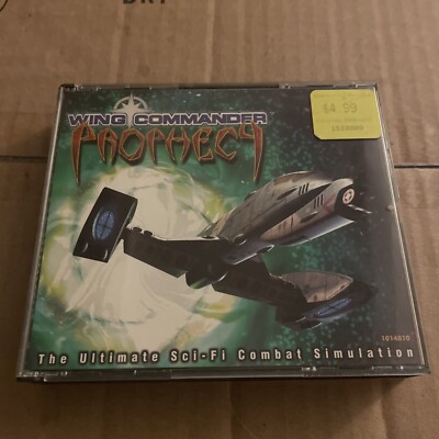 PC Game - Wing Commander: Prophecy - 3 Discs in Case 1997 FREE SHIPPING ...