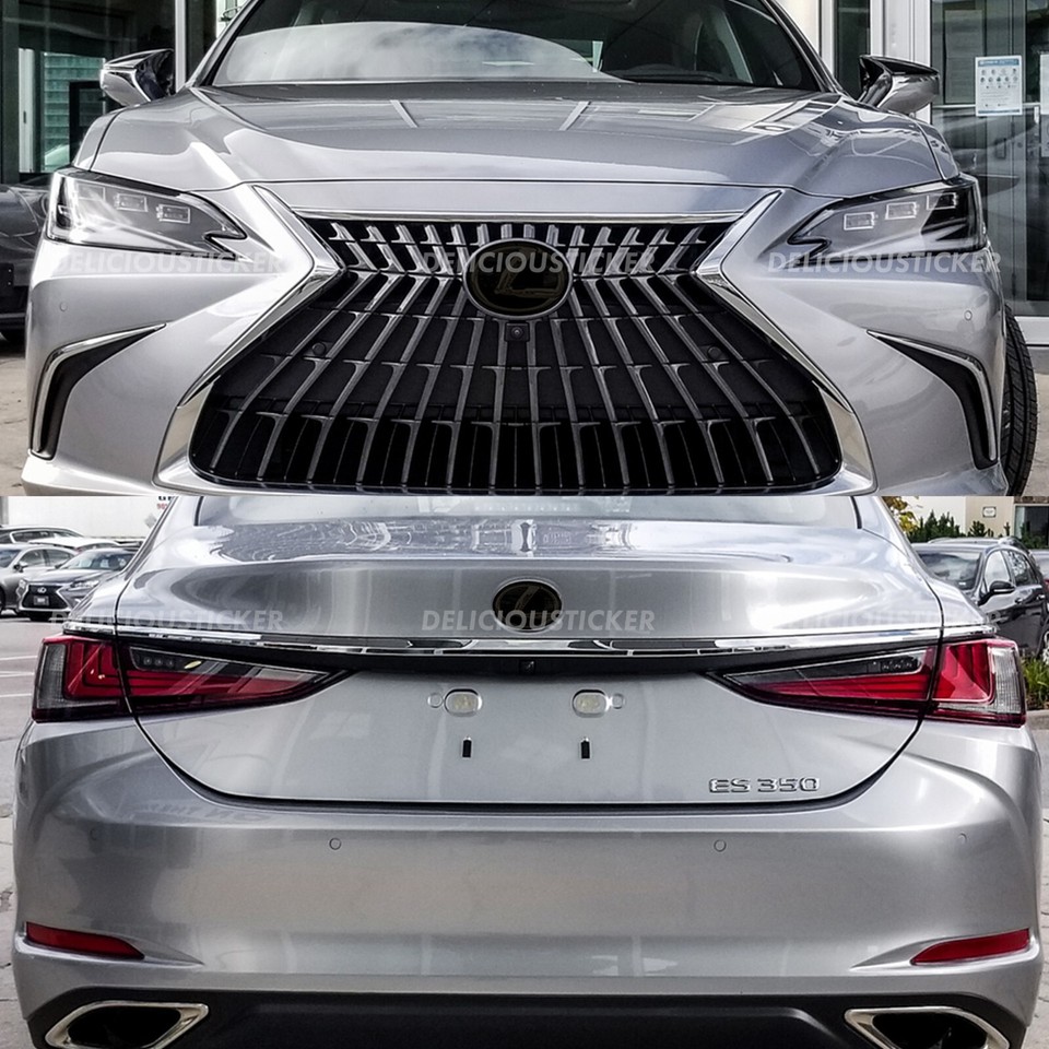 For 2019-2025 Lexus ES PreCut Smoke Tint Emblem Overlay Decal Vinyl 250 ...