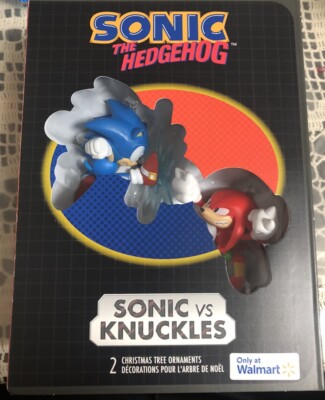 Hallmark Sonic the Hedgehog Sonic Vs. Knuckles Christmas Ornaments ...