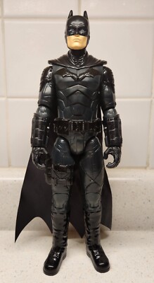 TM & DC Comics The Batman Action Figure 12" Black Tactical Suit 67834 ...