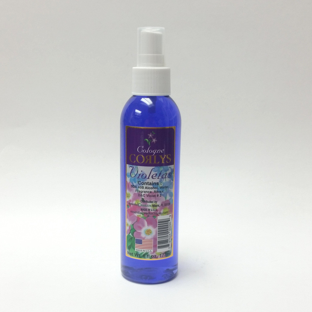 Corlys Violetas Cologne Plastic Spray Bottle 6 oz / 177 mL Baby ...