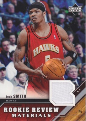 JOSH SMITH 2005-06 UD ROOKIE REVIEW JERSEY | eBay