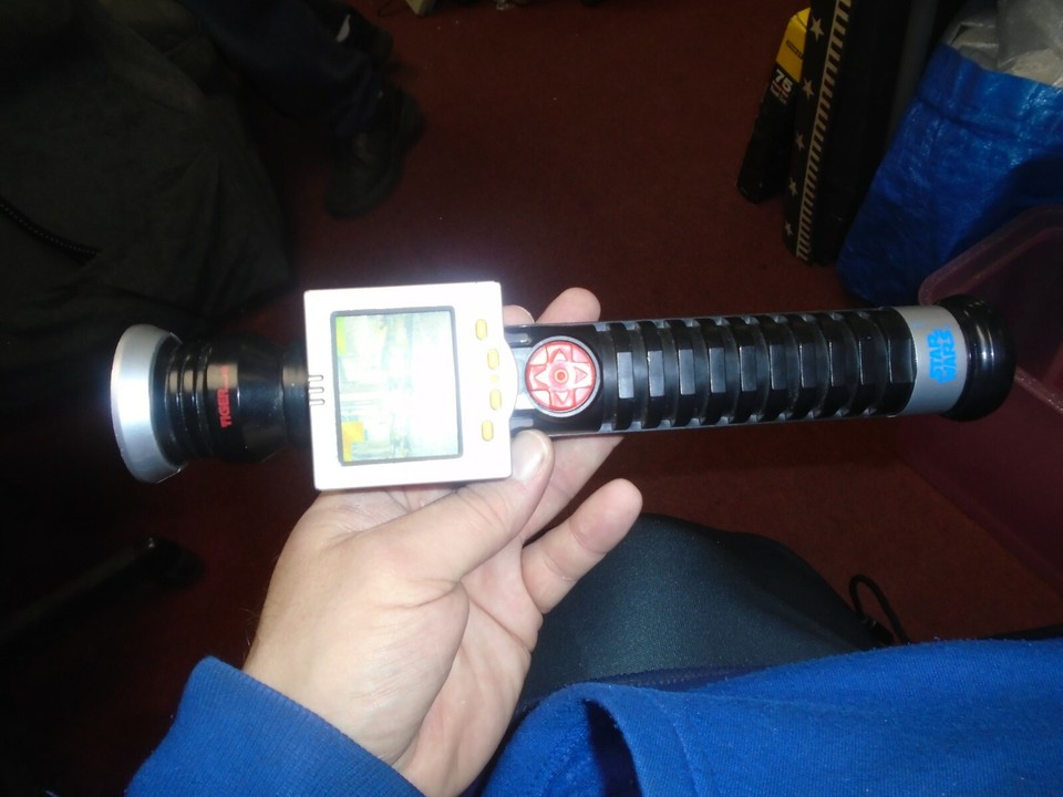 Tiger Electronics Star Wars Episode-I Electronic Handheld Lightsaber ...