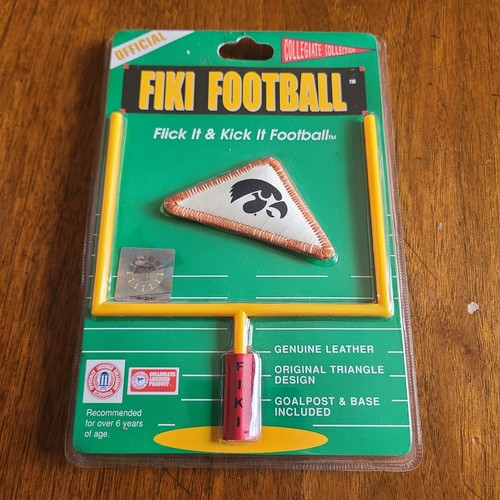 Fiki Football Iowa Hawkeyes New In Packaging With Goalpost | eBay