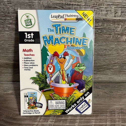 Leap Frog Leap Pad Plus Writing Math The Time Machine Adventure Tested ...