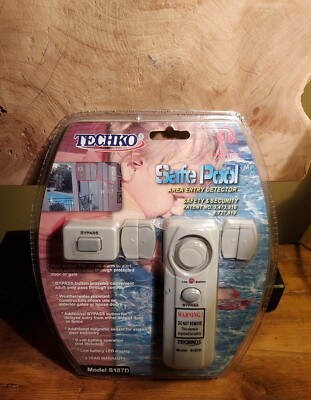 Brand New Techko Safe Pool Alarm Gate Fence Entry Detection Safety ...