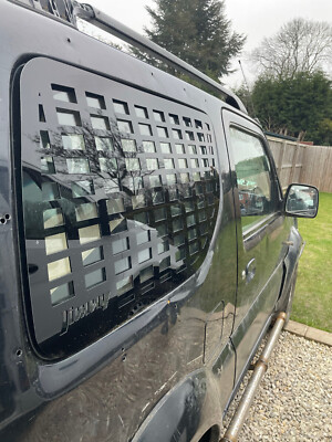 Jimny Window VINYL Guards Back Grille Mesh Cover Protection SHOW Suzuki ...