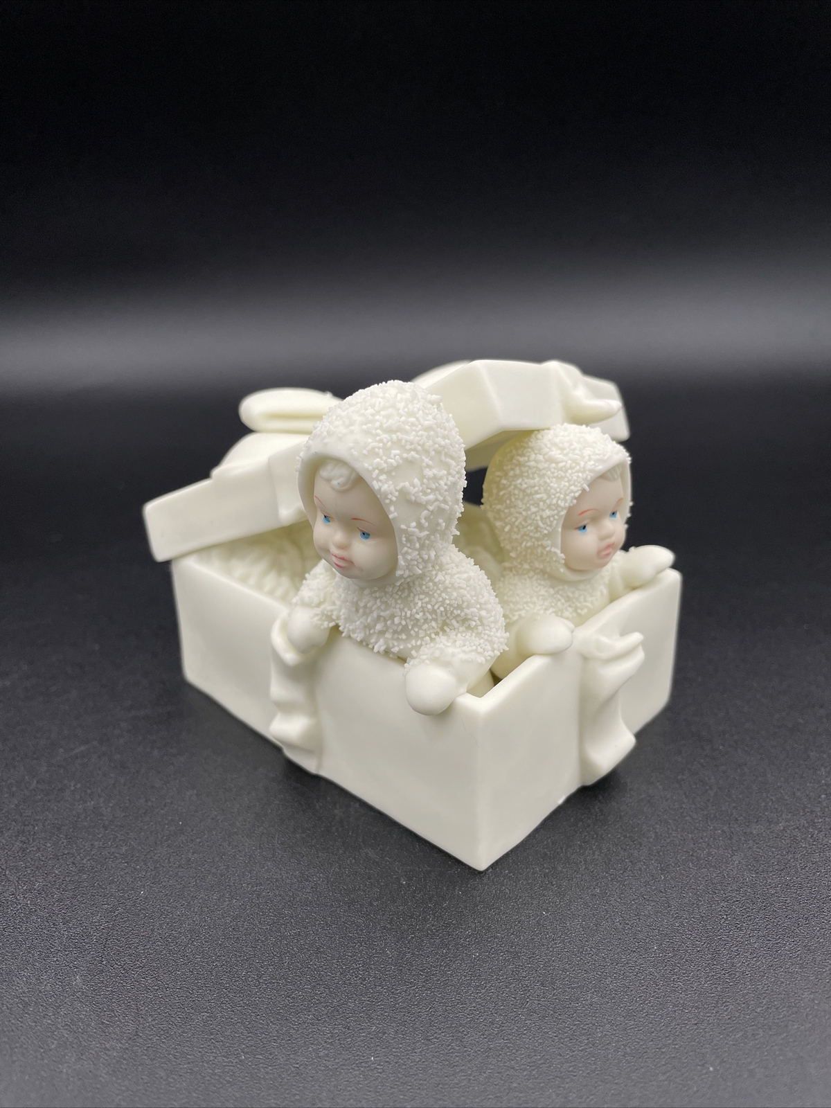 Vintage Dept 56 Snowbabies 1987 WINTER SURPRISE! #79740 Retired 1992 ...