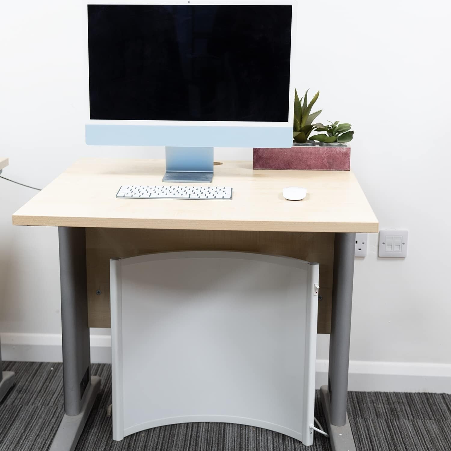 CURVED FREE STANDING 300W FAR INFRARED HEATING PANEL - PERFECT FOR ...