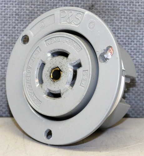 P&S Pass & Seymour L-22-20 Single Locking Plug Receptacle L2220 | eBay