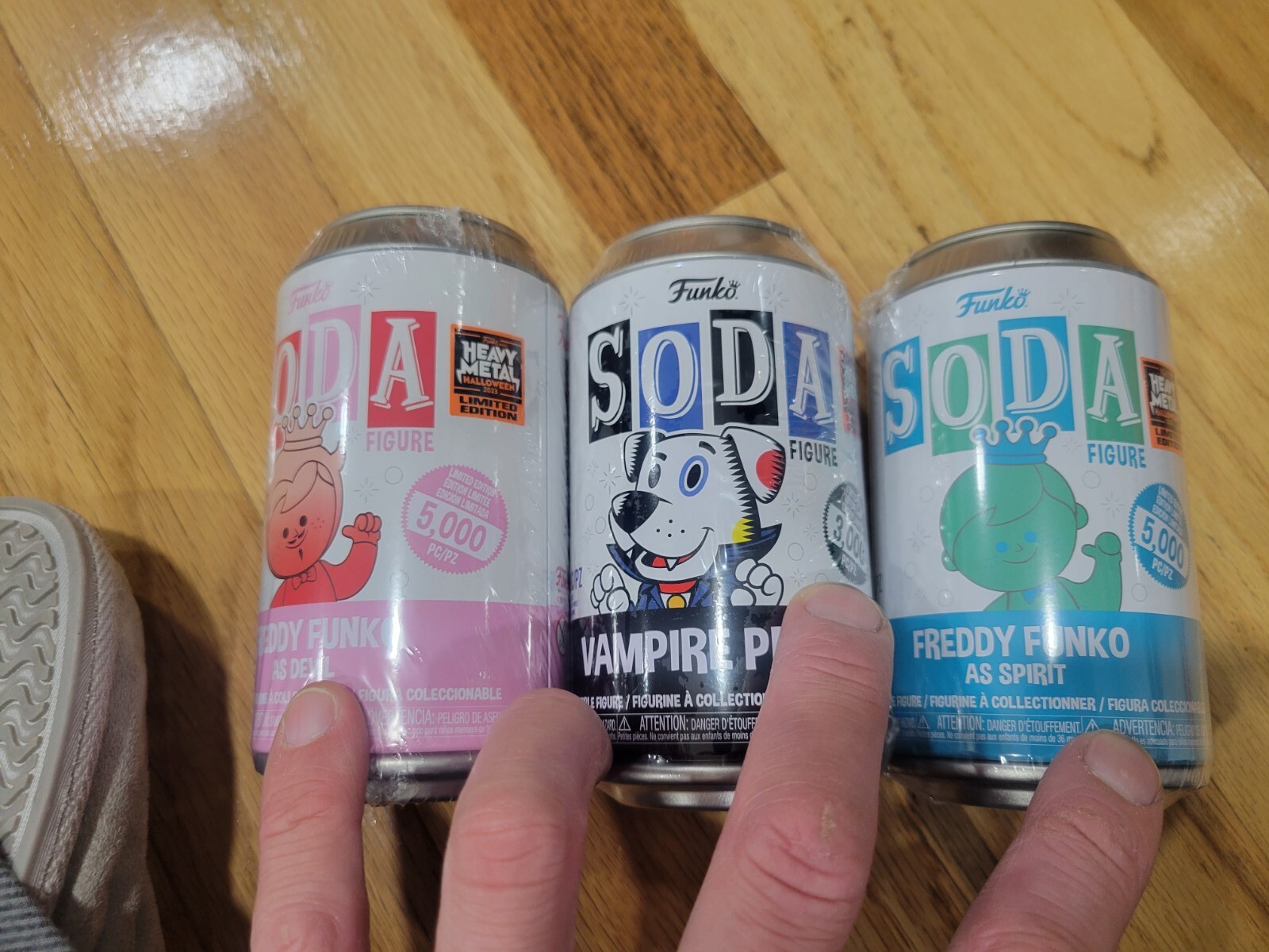 Lots Of 3 Freddy Funko As Vampire Proto, Spirit, Devil 3000, 5000, 5000 ...