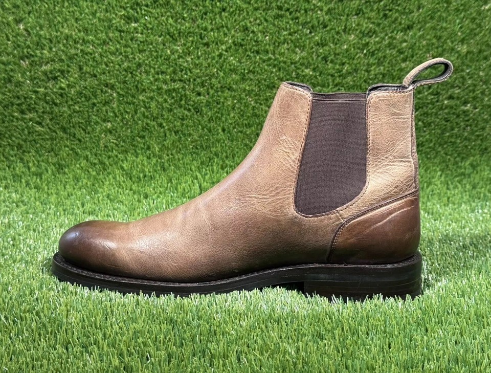 🔥Wolverine BLVD Brown Leather Slip On Chelsea Boots | W990121 | Mens 8. ...