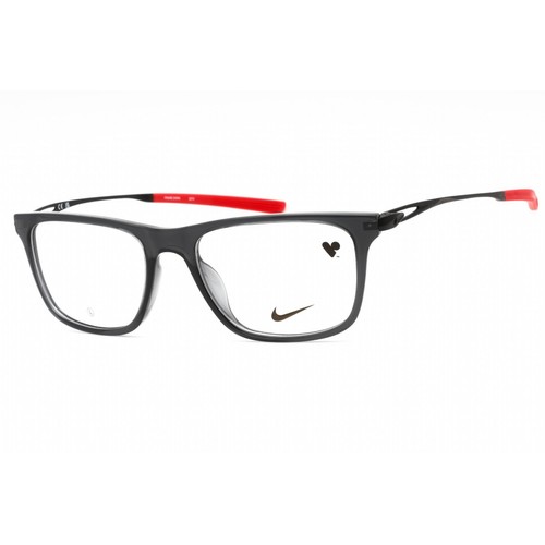 Nike Men's Eyeglasses Anthracite Rectangular Frame Full Rim Frame NIKE ...