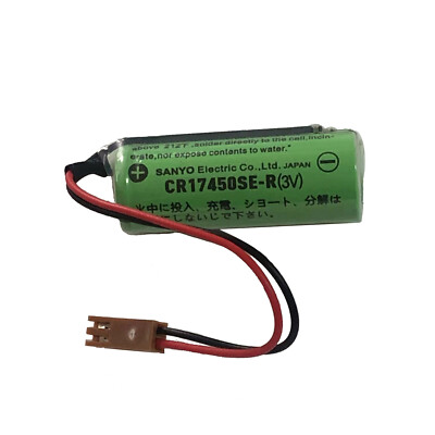 1 pc PLC Battery Replacement for SANYO CR17450SE-R 3V FANUC A98L-0031 ...