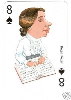 Helen Keller - Famous Women Playing Card | eBay